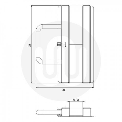 Era Lockdown Door Barricade For Double Doors